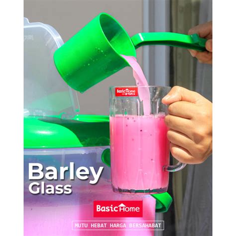 Promo Micton Lion Star Basic Home Gelas Plastik Minuman Bening Tebal