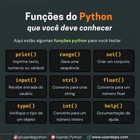usando python on instagram 👋 está começando com python ou já está praticando 📚 confira meus