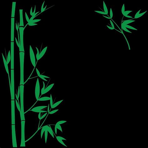 Conception Dillustration Dicône De Vecteur De Logo De Bambou