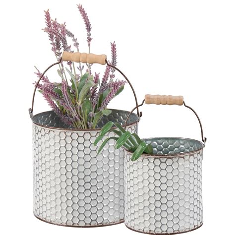 Honeycomb Bucket Set Primitives By Kathy