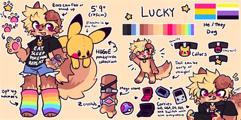 Lucky Ref By Kingsillysmilez On Deviantart