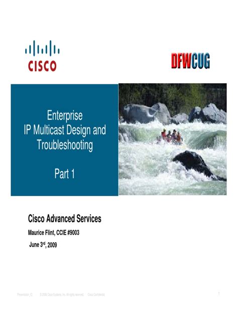 PDF Enterprise Multicast Design And Troubleshooting DOKUMEN TIPS