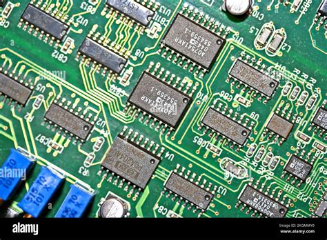 Pcb Printed Circuit Board Stock Photo Alamy