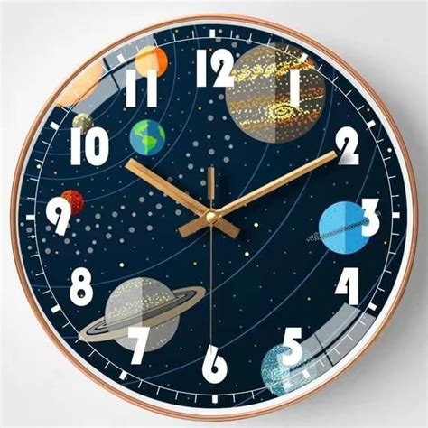 HORLOGE PENDULE G 10 pouce Horloge murale circulaire décoration de