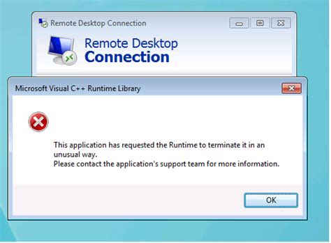 Win RDP Crashing With MS Visual C Error Windows Spiceworks Community
