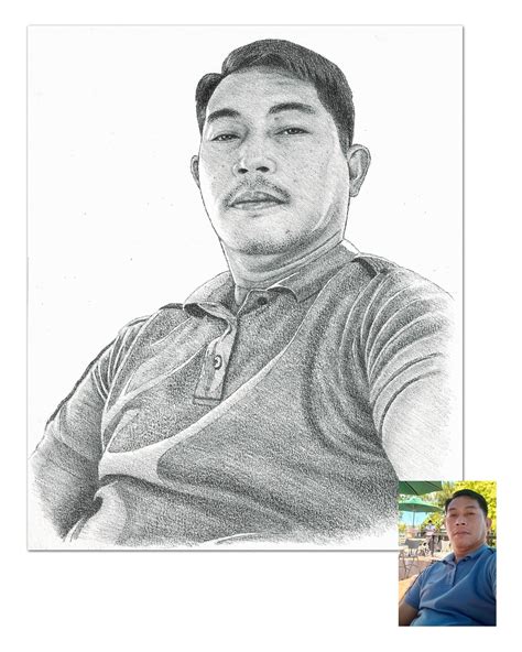 Art Vs Reference Portrait Drawing Graphite On Paper 200gsm 2020 R