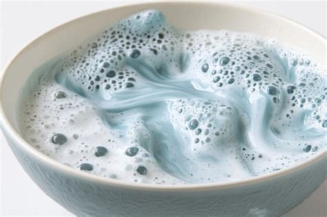 Blue Laundry Detergent Premium Ai Generated Image