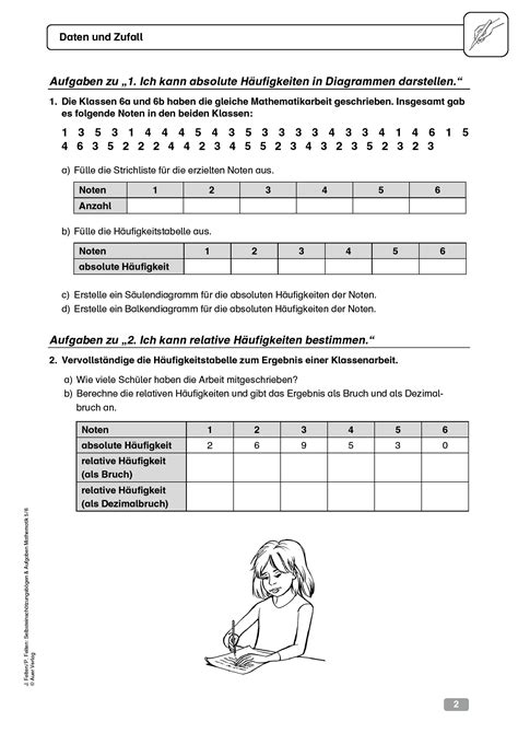 Sekundarstufe Unterrichtsmaterial Mathematik Stochastik Daten Und
