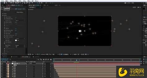 C4dae怎么制作唯美流星雨动画效果？ 羽兔网