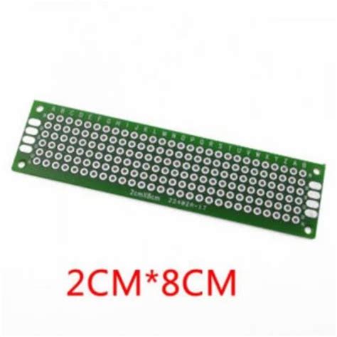 2x8 Cm Double Sided Universal Pcb Prototype Board Green At Rs 19 Piece