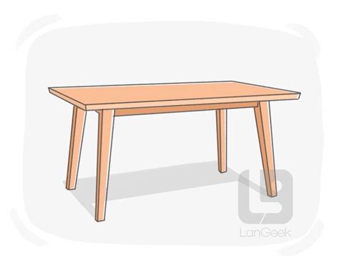 Definition And Meaning Of Table Langeek