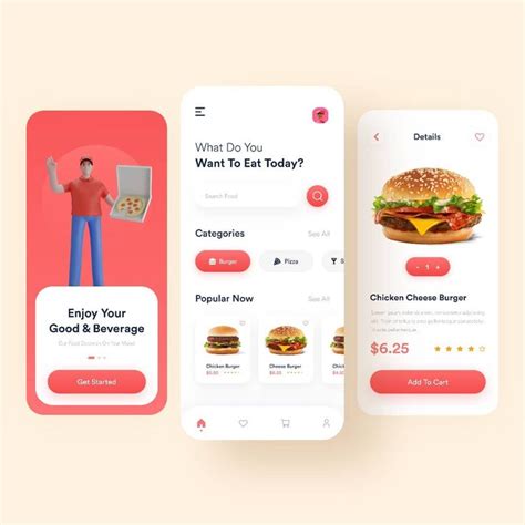 Topu Roy Antus Instagram Photo Fast Food App Ui Design Uidesign
