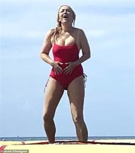 Jackie O Henderson Reveals Her Slimmed Down Figure In Swimsuit After
