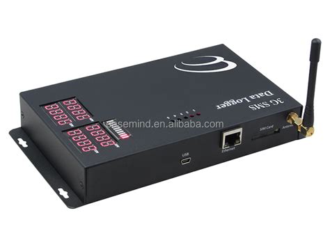 Industrial Plc Gps Sms Data Logger 3g For Pulse Counter Modbus Meter