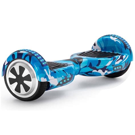 Skate Elétrico Hoverboard Smart Balance Camuflado Scooter Roda Polegadas Bluetooth no Shoptime