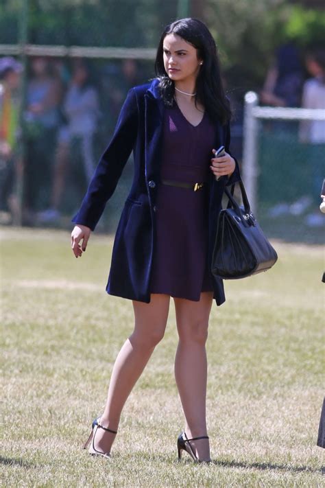 Camila Mendes Filming Riverdale In Vancouver 07112017 • Celebmafia