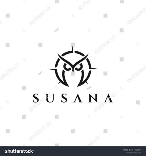 Owl Map Logo Vector Ilustration Stock Vector Royalty Free 2047922954