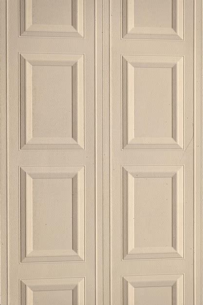 Premium Photo White Door Panel Molding Allover Pattern Textured