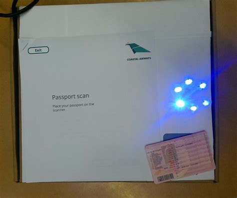Airport Passport And Fingerprint Scan Tfcd 4 Steps With Pictures Instructables