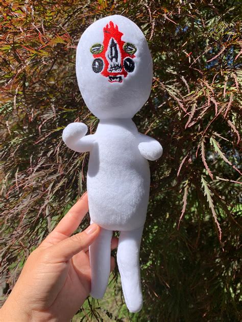 Scp 173 Plush Toy Inspired By Trevor Harrison Scary Monster Etsy