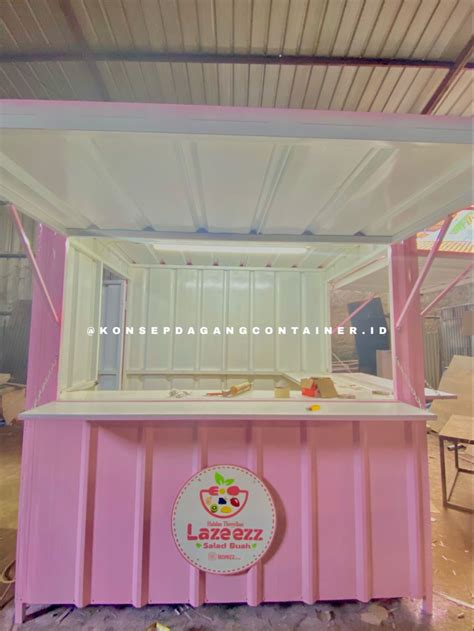 Custom Fruit Salad Container Booth 🔥
