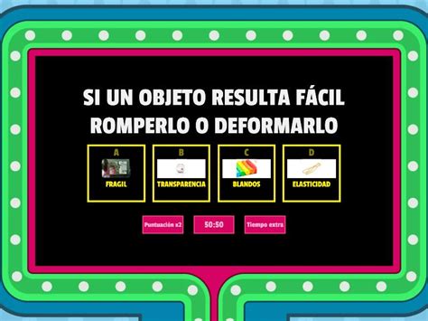 Propiedades De La Materia Gameshow Quiz