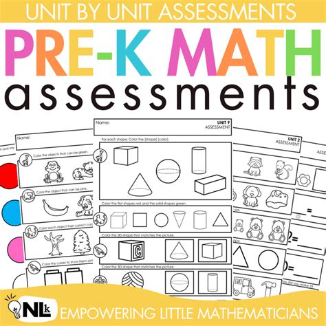 Preschool And Pre K Math Curriculum Guided Math Lessons Worksheets