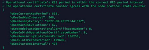Bug Missing Blocks On 1353 With Freshly Generated Operational Certificate · Issue 4383