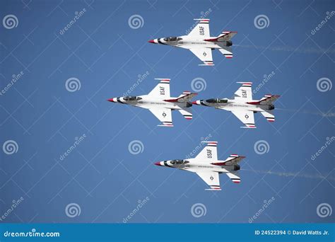 United States Air Force Thunderbirds Editorial Stock Image Image Of