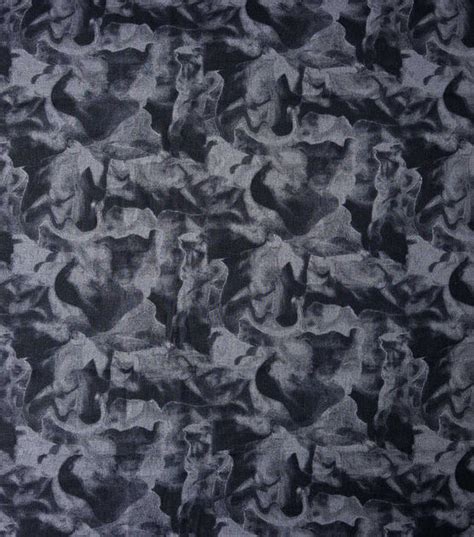 Gray Smokes On Black Quilt Cotton Fabric By Keepsake Calico Joann