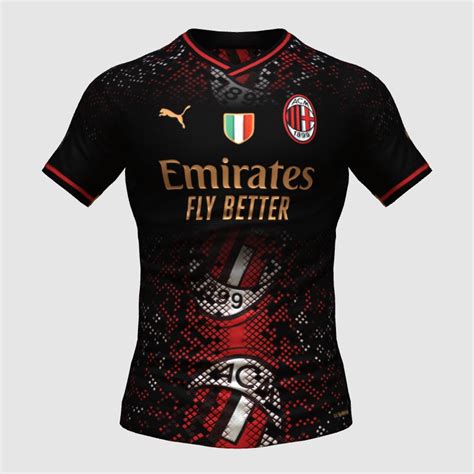 Ac Milan Third Concept Fifa 23 Kit Creator Showcase