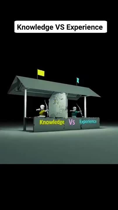 Video Jayson Tobes 🚀 On Linkedin Knowledge Vs Experience