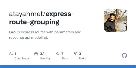 Github Atayahmet Express Route Grouping Group Express Routes With
