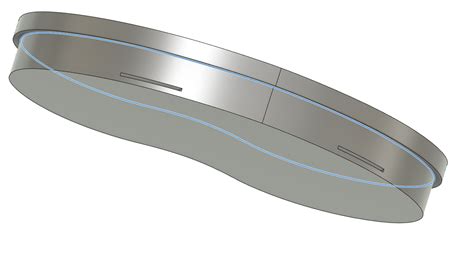Solved How Can I Add A 45 Deg Chamfer Full Closing Edge On The