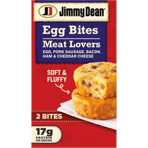 Jimmy Dean® Meat Lovers Frozen Breakfast Egg Bites 4 Oz Ralphs