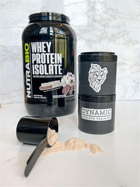 Stackable Supplement Containers — Dynamic Athlete Training