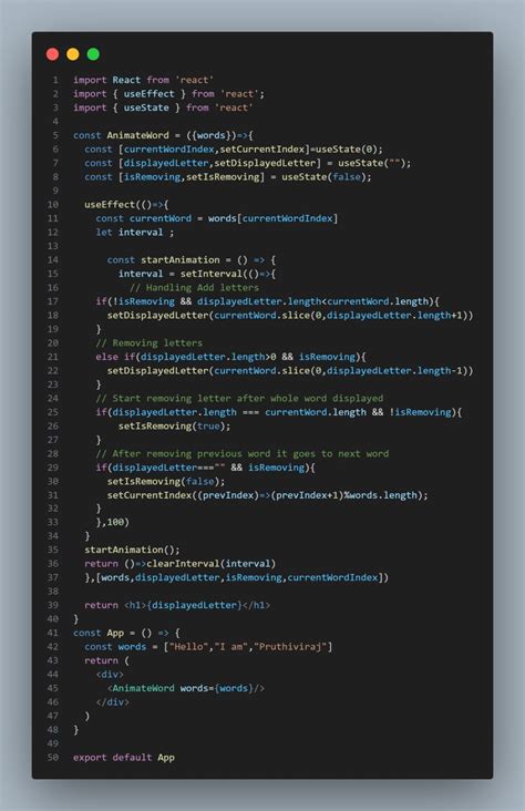 pruthiviraj rao on linkedin react javascript webdevelopment