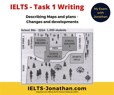Ielts Writing Task 1 Map