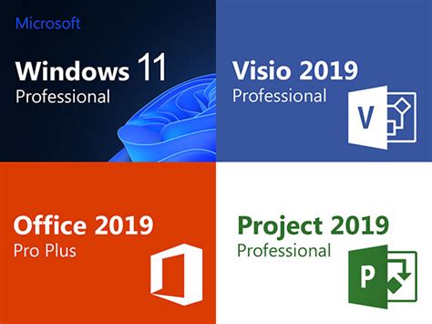 ultimate 2019 microsoft bundle office project visio and windows 11