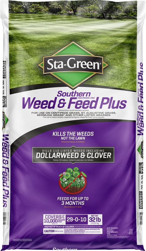 Sta Green Southern 32 Lb 10000 Sq Ft 29 0 10 Weed Feed 45 Off