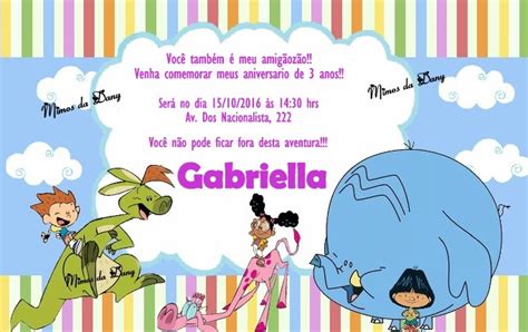 Convite Meu Amigaozão Elo7 Produtos Especiais