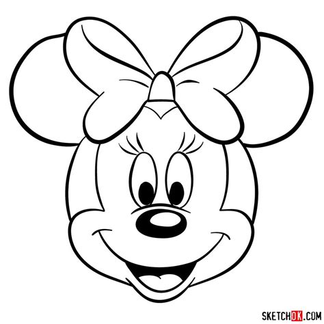 How To Draw Mickey Mouse And Minnie Mouse Together Step By Step