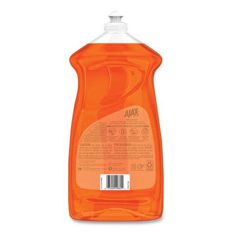 Ajax® Dish Detergent Liquid Antibacterial Orange 52 Oz Bottle 6