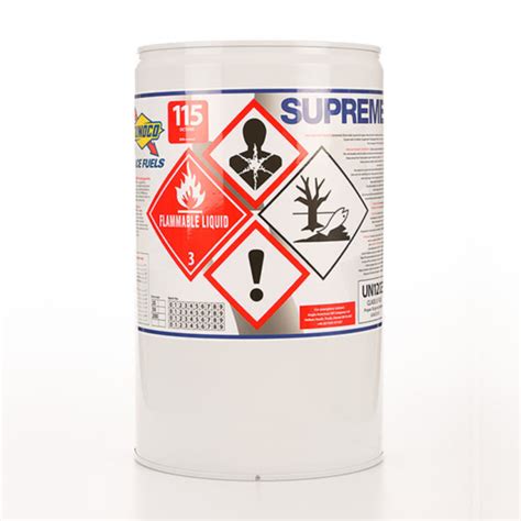 Sunoco Supreme 115 Leaded Race Fuel 200l Montgomery Motorsport