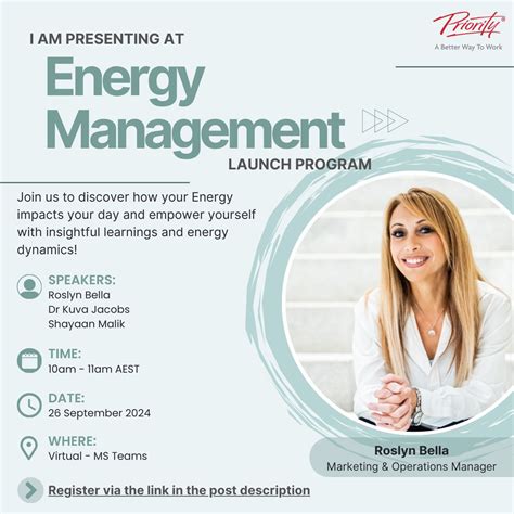 Our New Energy Management Program Empowers Individuals With The Essential Skills To Optimise