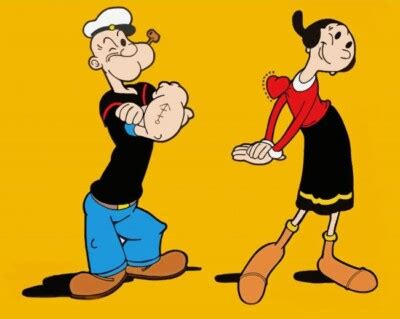 Popeye The Sailor Man And Olive Oil Comics And Cartoons 85x11 Print Ebay