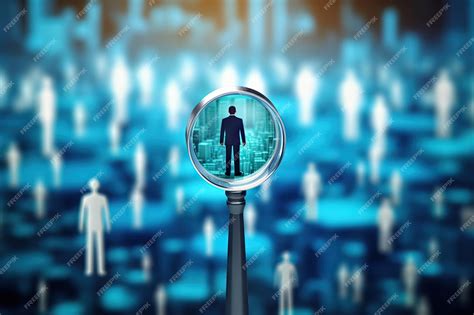 Premium Photo Hrm Or Human Resource Management Manager Icon Among