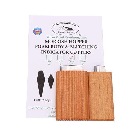Morrish Hopper Foam Body Cutter Punch Smittys Fly Box