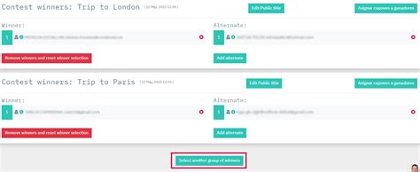 How To Select Multiple Winners For Different Prizes Cool Tabs Helpdesk