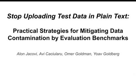 Underline Stop Uploading Test Data In Plain Text Practical